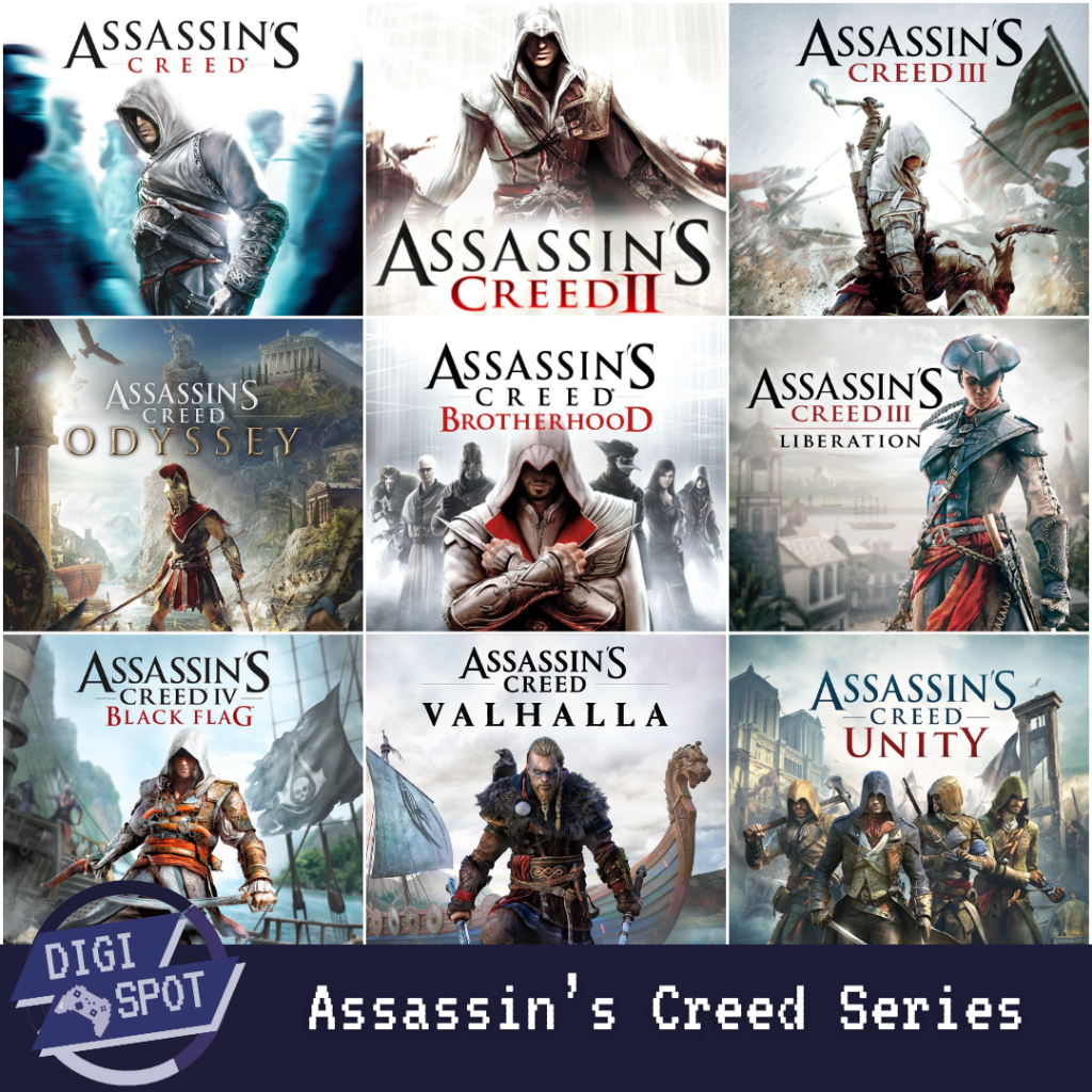Jual Assassins Creed Series Collection - Game PC | Shopee Indonesia