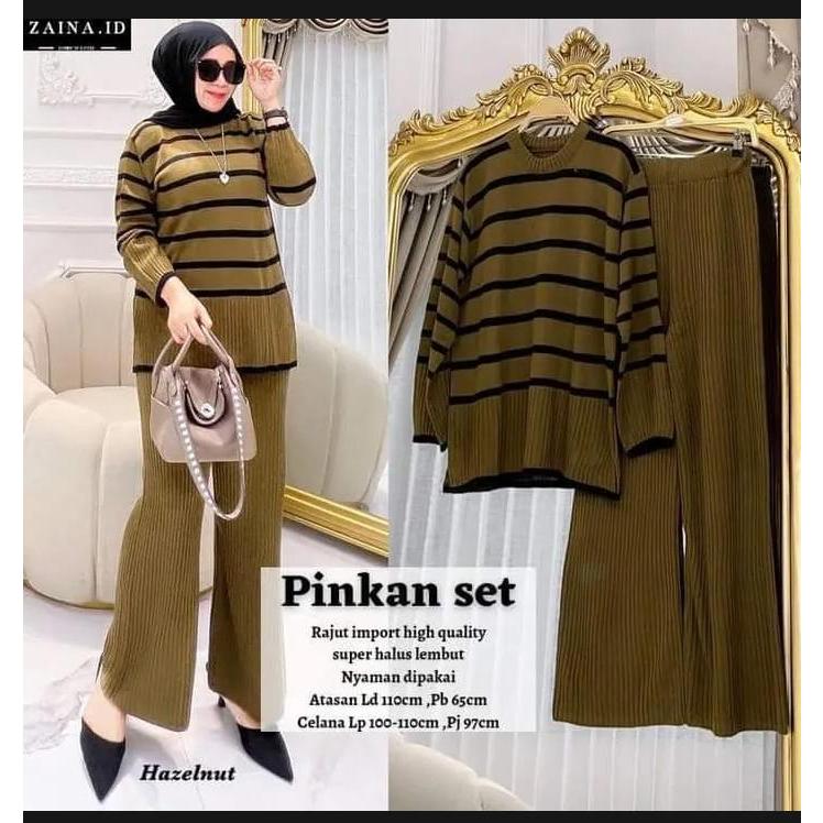 Jual ONESET PINKAN \\ SETELAN RAJUT PINKAN BAHAN IMPORT PREMIUM TERBARU ...