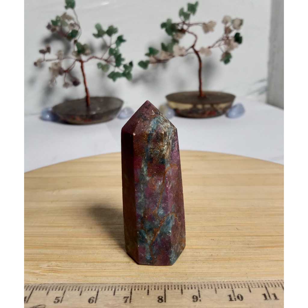 Jual Tower Ruby With Kyanite Natural Pointer (5) | Shopee Indonesia