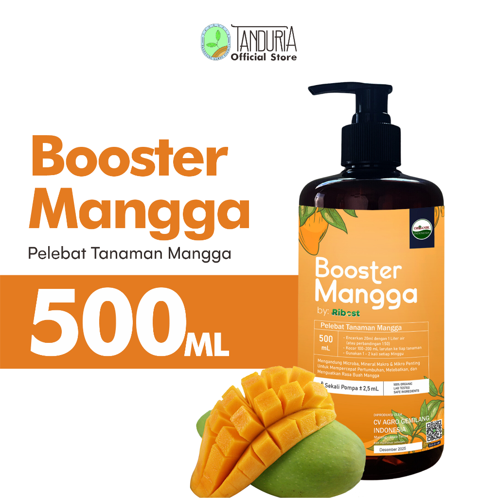 Jual TANDURIA - Booster Mangga Pupuk Organik Cair Pelebat Tanaman ...