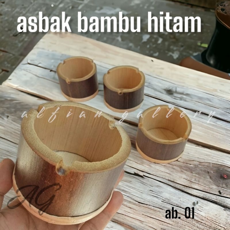 Jual asbak bambu hitam ALFIAN GALLERY | Shopee Indonesia