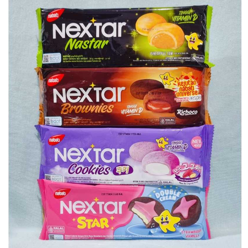 Jual Nabati Nextar Nastar / Brownies / Cookies Goguma / Star Richoco ...