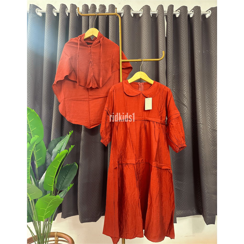 Jual Atasan gamis anak perempuan usia 3-12 tahun / baju muslim anak ...