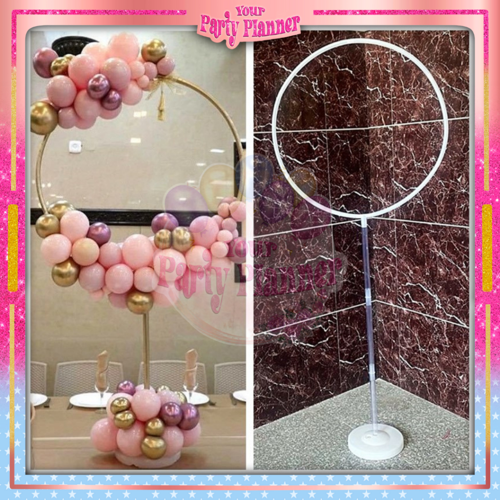 Jual Stand Tiang Balon Dekorasi Ulang Tahun Arch Garland / Standing ...