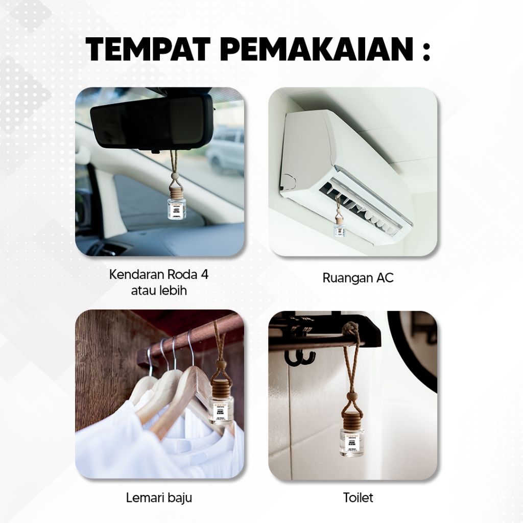 Jual SCENTSY Botol Parfum Mobil Gantung 10ML Bulat Tutup Botol Kayu ...