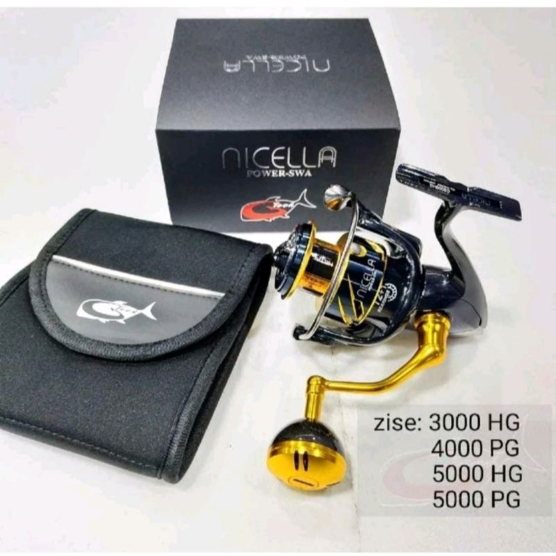 Jual Reel G-tech NICELLA SWA 3000HG 4000HG 4000PG 5000HG 5000PG ...