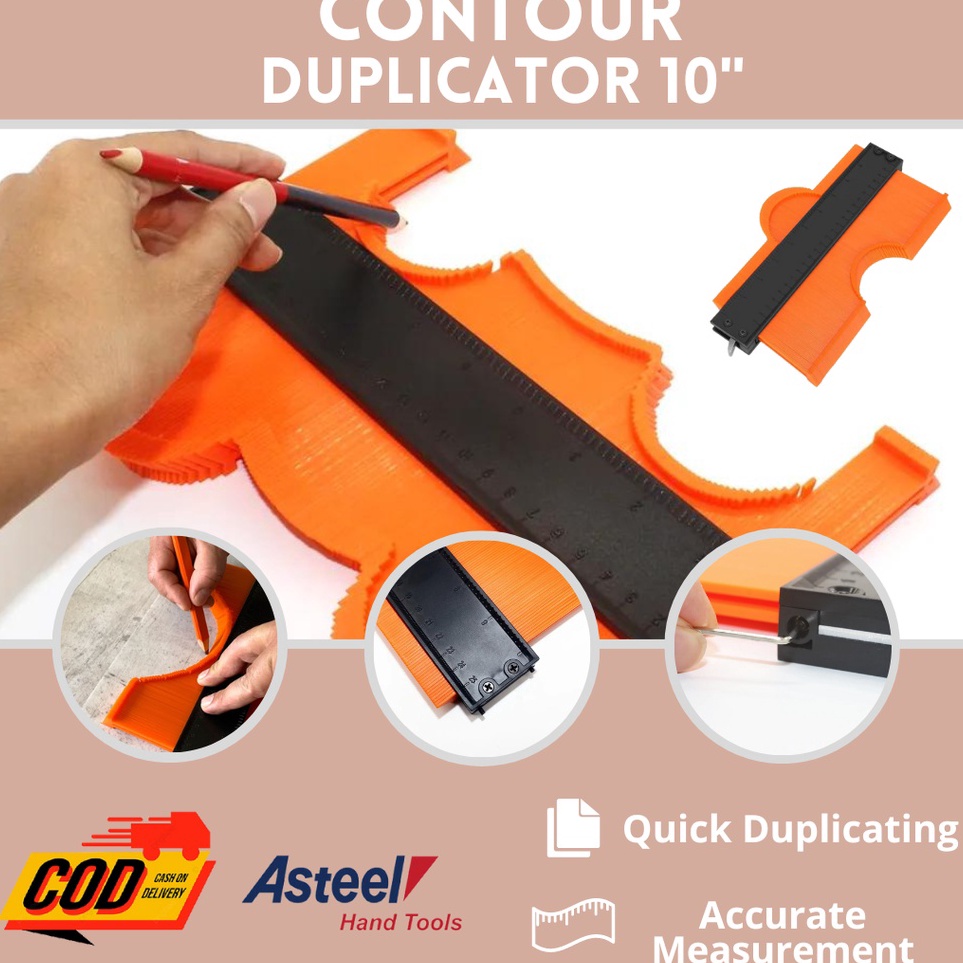 Jual ART U44H ASTEEL Alat Mal Profil Contour Gauge Duplikator Copy ...