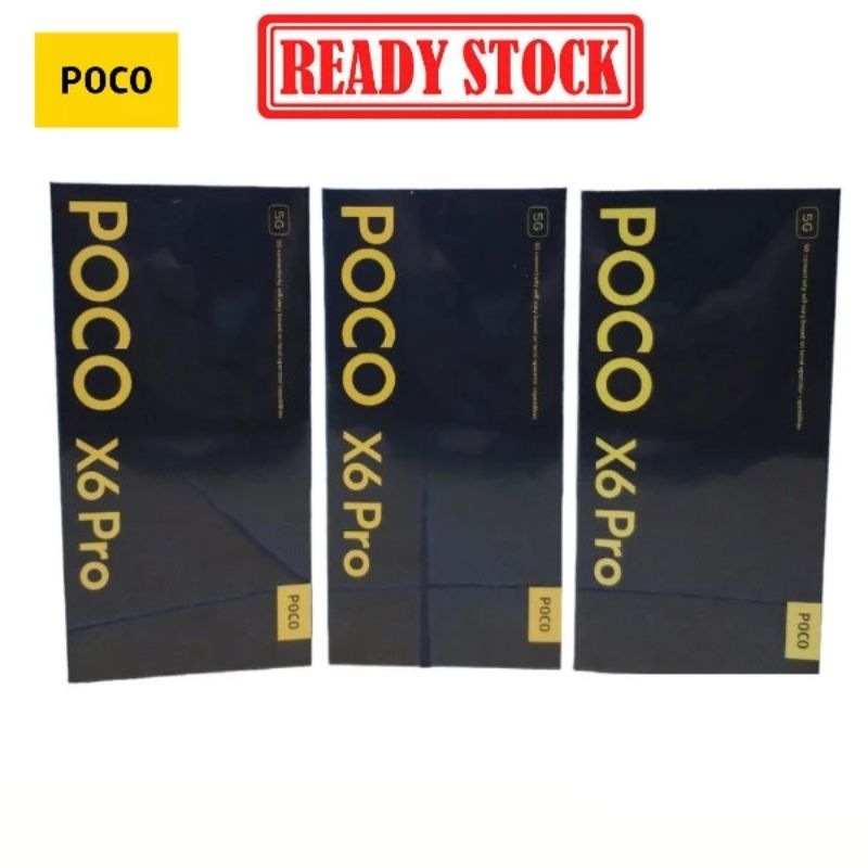 Jual Poco X6 Pro 12/512 GB 5G ||Dimensity 8300-U||NFC|| SEGEL Garansi Resmi - BLACK | Shopee ...