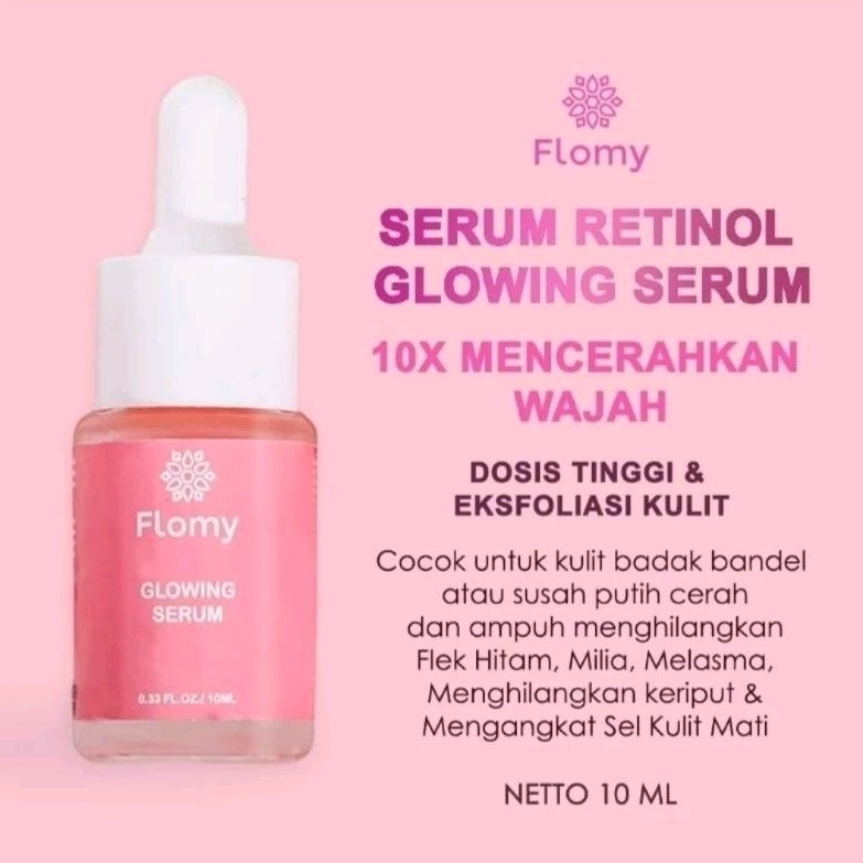 Jual [CLEARANCE] Flomy Retinol Serum Skincare Glowing | Glowing Serum ...