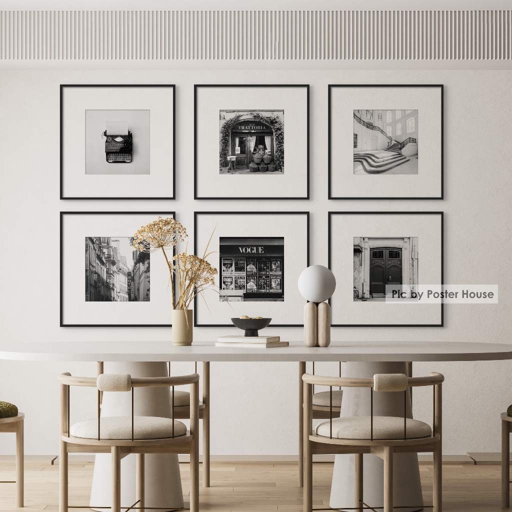 Jual FRAME ONLY - Premium Frame 60x60cm Dengan Matboard - Frame Square ...