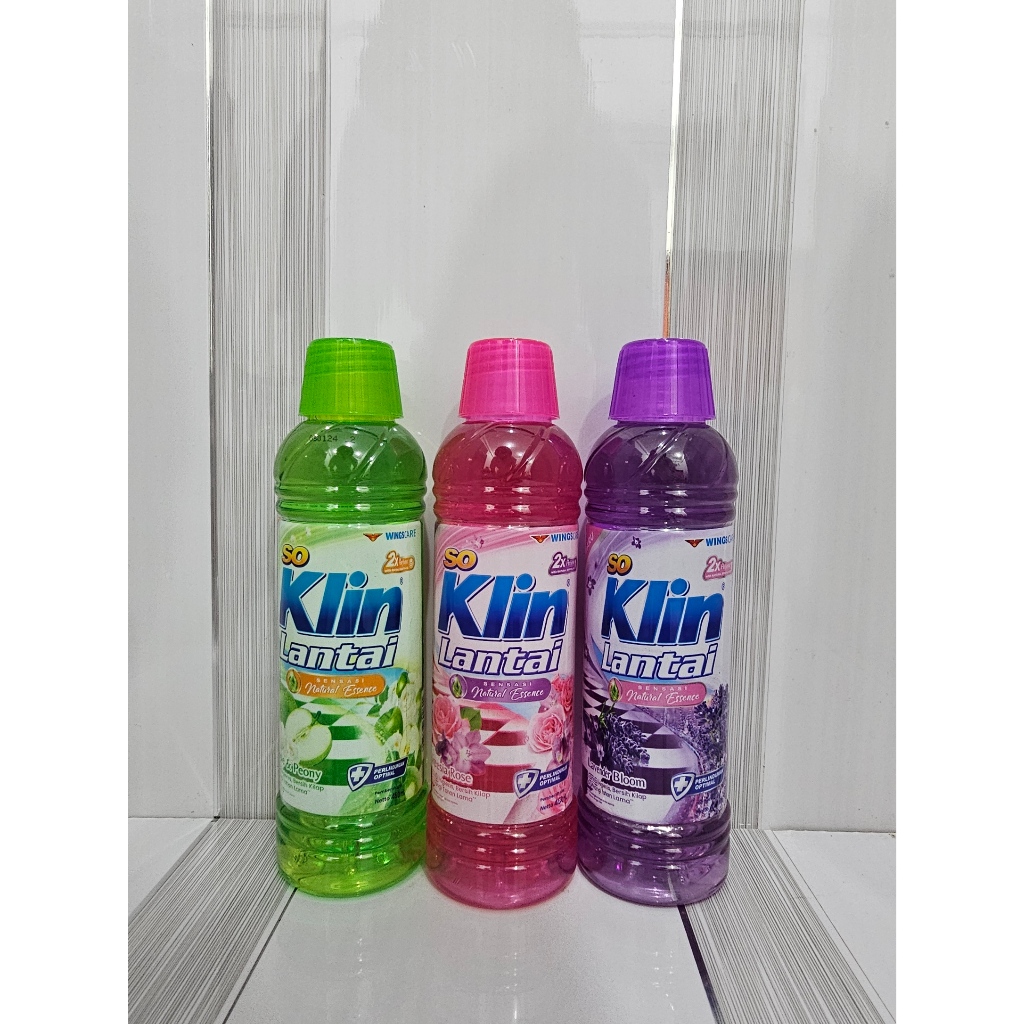 Jual SoKlin Lantai 450ml Botol | Shopee Indonesia