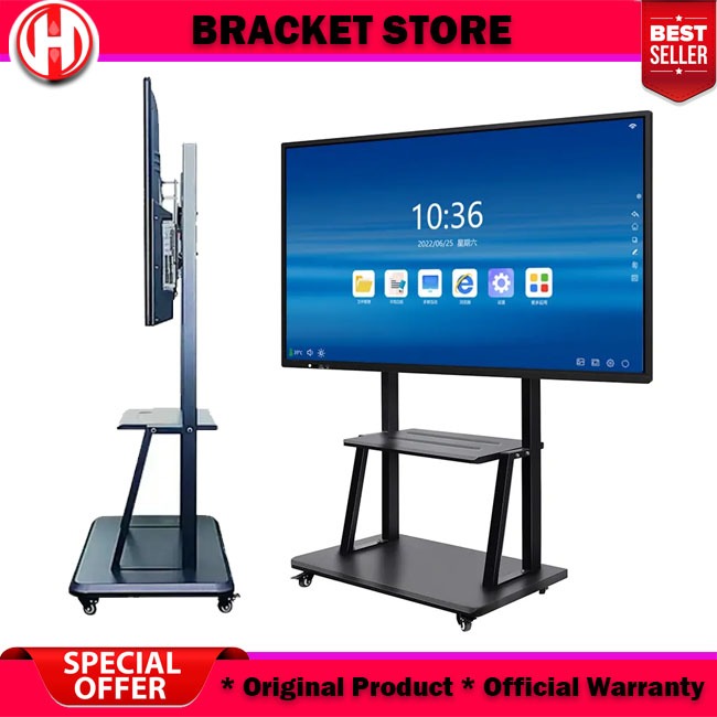 Jual breket standing tv/bracket tv standing 75 70 65 60 55 50 43 40 32 ...