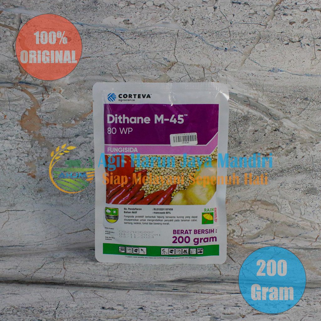 Jual Dithane M-45 80WP 200 Gram Fungisida Pengendali Hama Jamur Pada ...