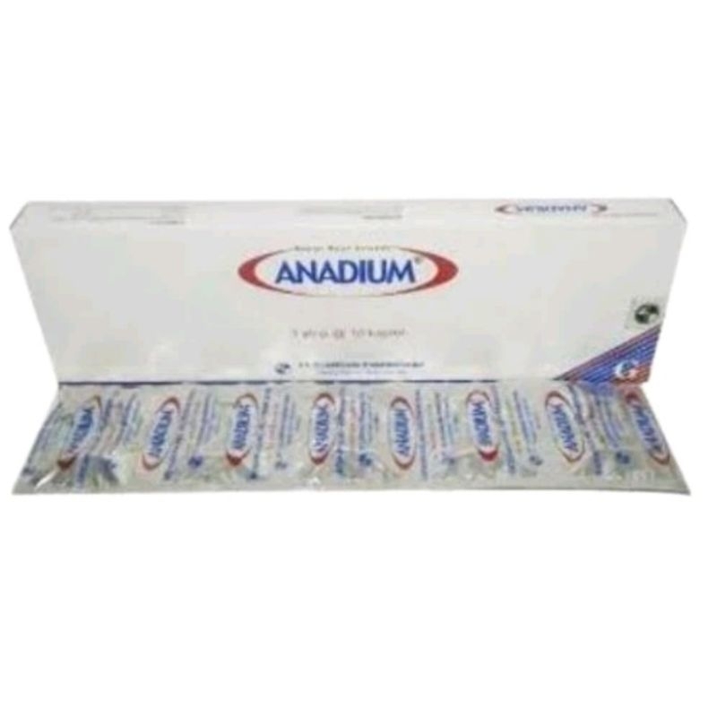 Jual Anadium Strip 10 Kaplet | Shopee Indonesia