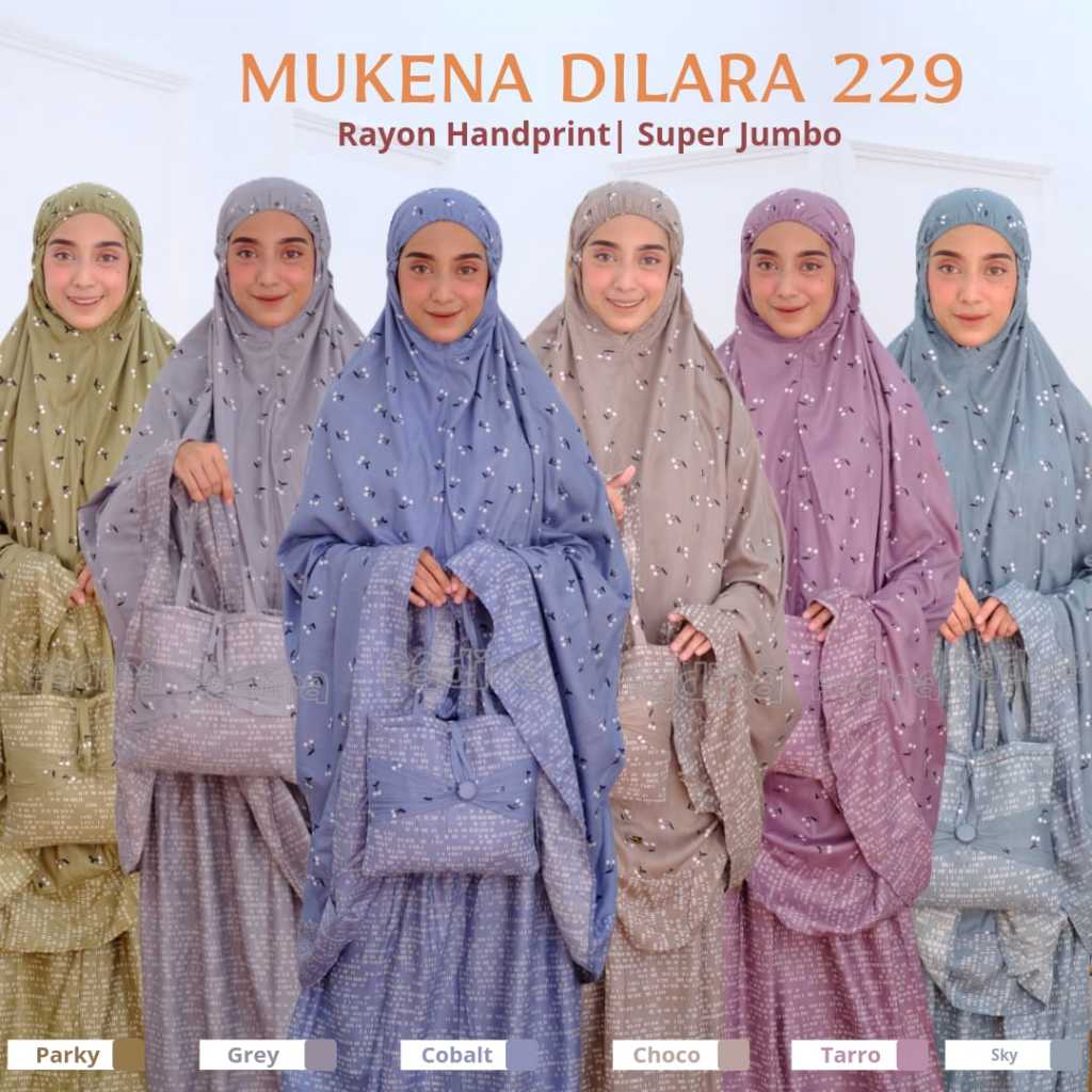 Jual Mukena Dilara 229/Rukuh dewasa Jumbo/Telekung jumbo by fadira ...