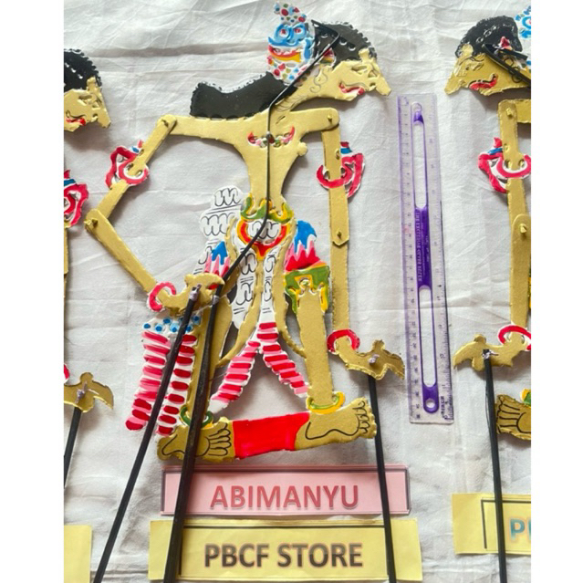 Jual WAYANG KERTAS ABIMANYU WISANGGENI SETIYAKI ANOMAN ARJUNA DLL ...