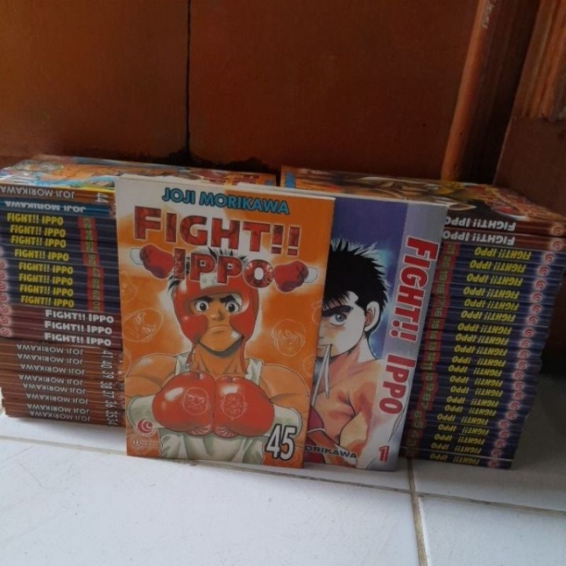Jual BUKU FIGHT IPPO SET 1 SAMPAI 45 | Shopee Indonesia
