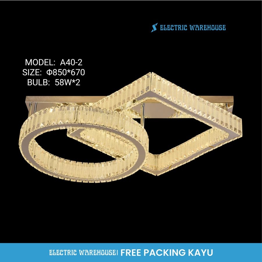 Jual LAMPU HIAS PLAFON KAMAR TIDUR MEWAH MINIMALIS KLASIK SKC - A40-2 | Shopee Indonesia