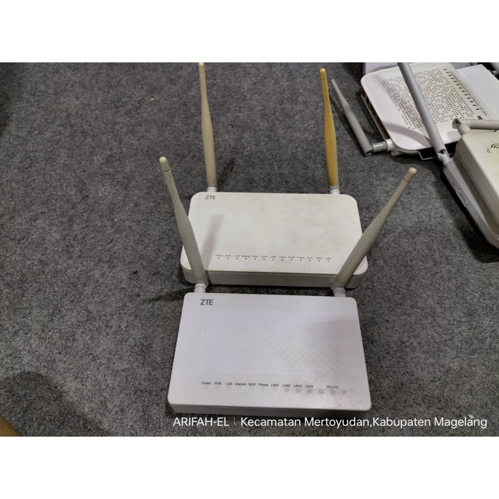 Jual Modem Router ZTE F609 Normal Tested | Shopee Indonesia