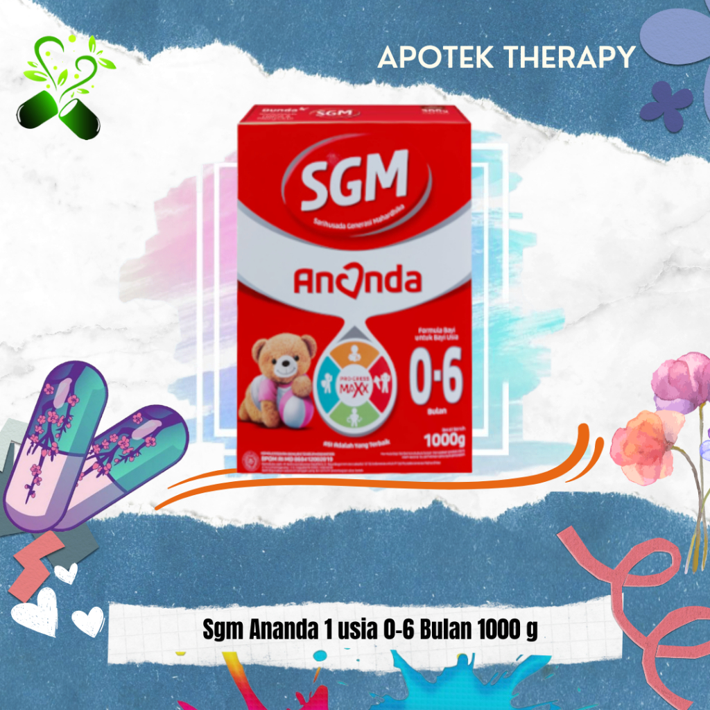 Jual SGM Ananda 1 0-6 bulan 1000 g | Shopee Indonesia