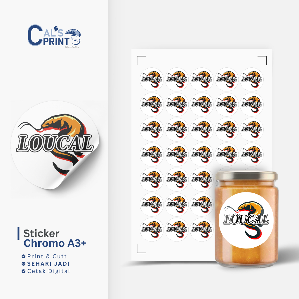 Jual Cetak Sticker Chromo A3+ | Sticker Print & Cutt | Sticker Custom ...