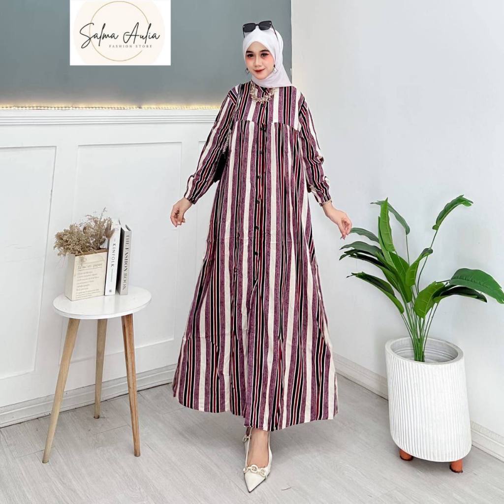 Jual GAMIS ZARA SALUR PREMIUM / GAMIS RAYON MOTIF / GAMIS RAYON | Shopee Indonesia