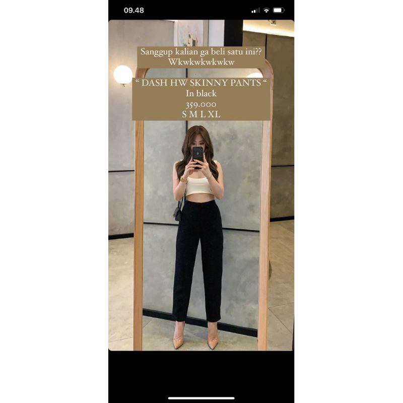 Jual Dash HW skinny pant goulding ( preloved ) | Shopee Indonesia