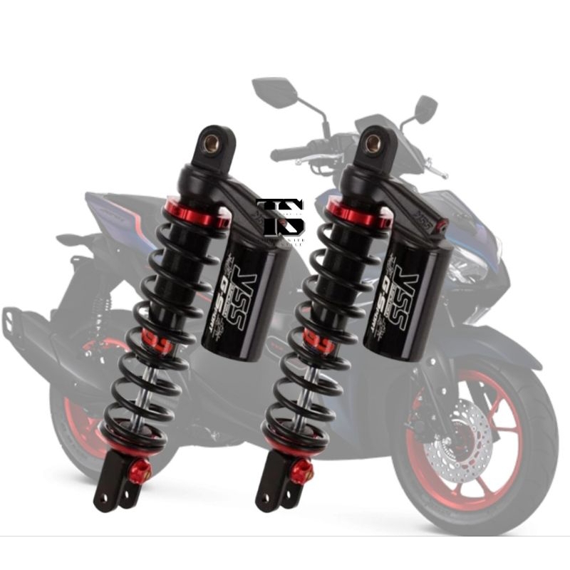 Jual Shockbreaker YSS G Sport Aerox Shock YSS G Sport Aerox Black ...
