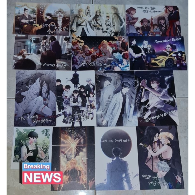 Jual READY - ORV Omniscient Reader Fanmerch JDS 2021 Event Posca Set ...