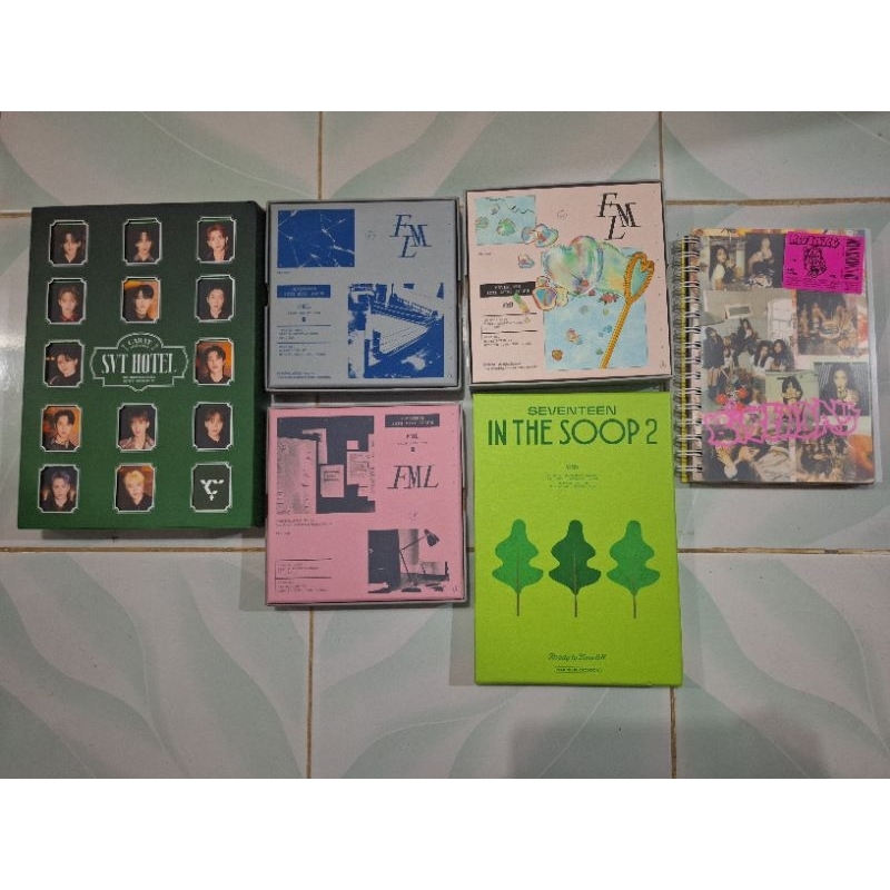 Jual Album only (seventeen, Redvelvet) Seventeen Photobook Memkit hotel ...