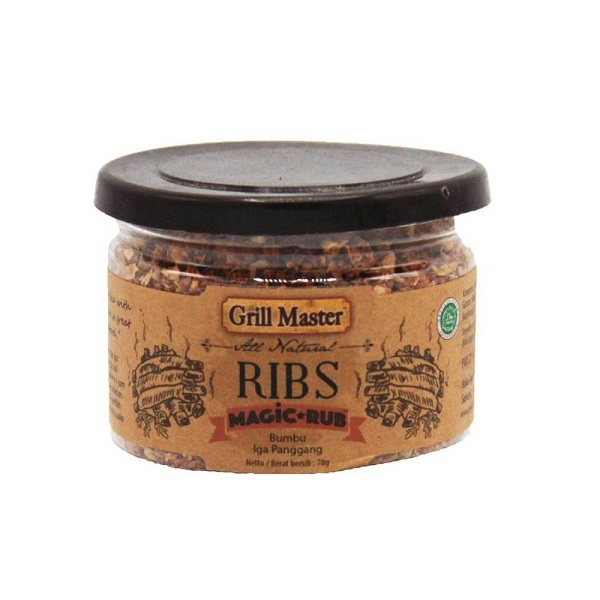 Jual GRILL MASTER STEAK MAGIC DRY RUB / GRILL MASTER RIBS MAGIC DRY RUB ...