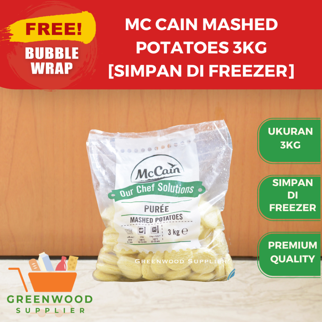 Jual McCain Mashed Potatoes [PREMIUM GRADE] - 3KG | Shopee Indonesia