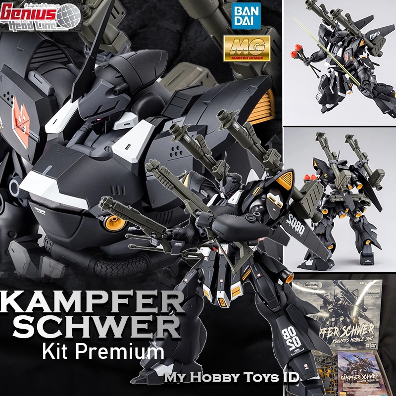 Jual Action Figure Robot Gundam Bandai Premium Kampfer Schwer Gunpla ...