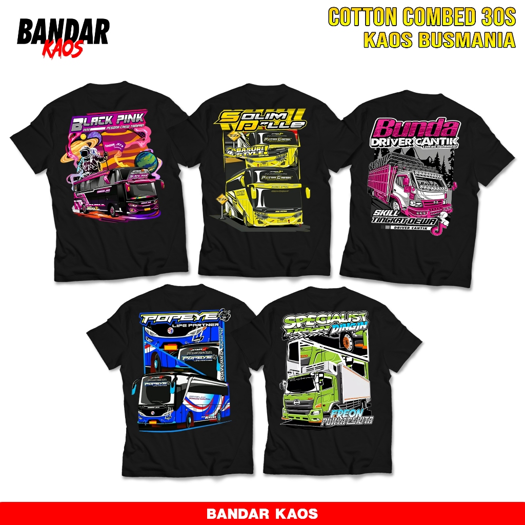 Jual Bandar Kaos Bismania V3 - Kaos Bus Basuri Pegasus Popeye Sumber ... Jual Bandar Kaos Bismania V3 - Kaos Bus Basuri Pegasus Popeye Sumber ...