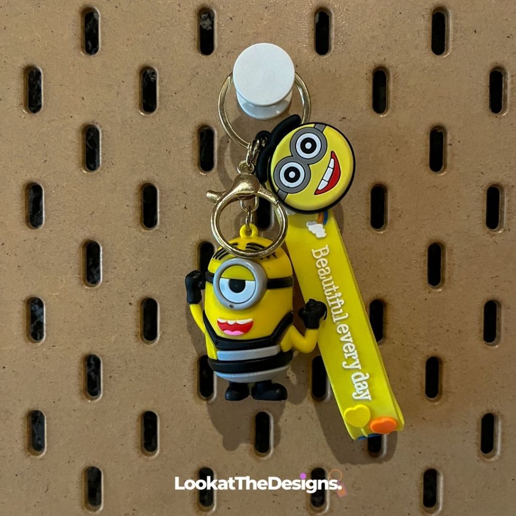 Jual Gantungan Kunci 3D Minion - Gantungan Keychain Karakter Lucu Gemoy ...