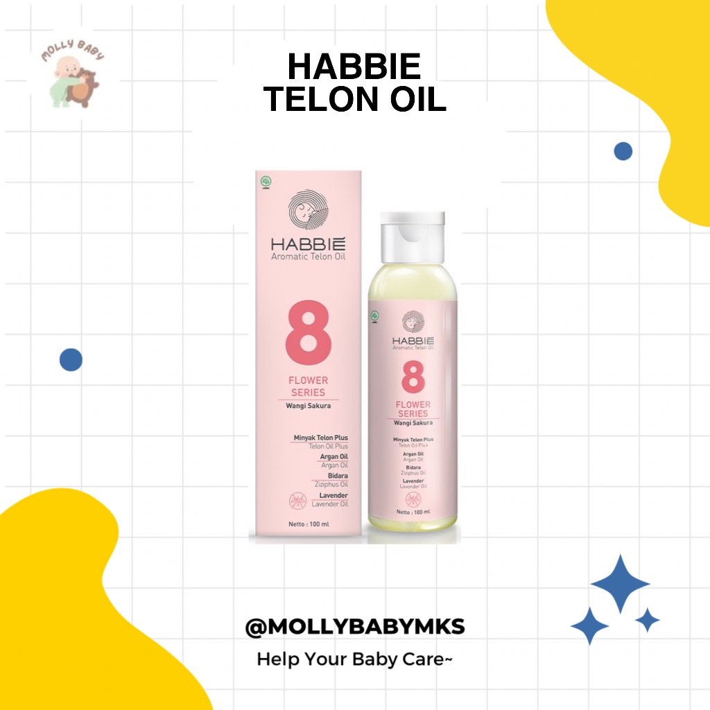 Jual HABBIE Minyak Telon Bayi Aromatik - FLOWER SERIES | Shopee Indonesia
