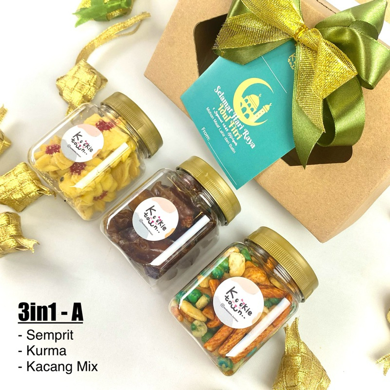 Jual Hampers Lebaran / Hampers Kue Kering / Gift box makanan / Parcel ...
