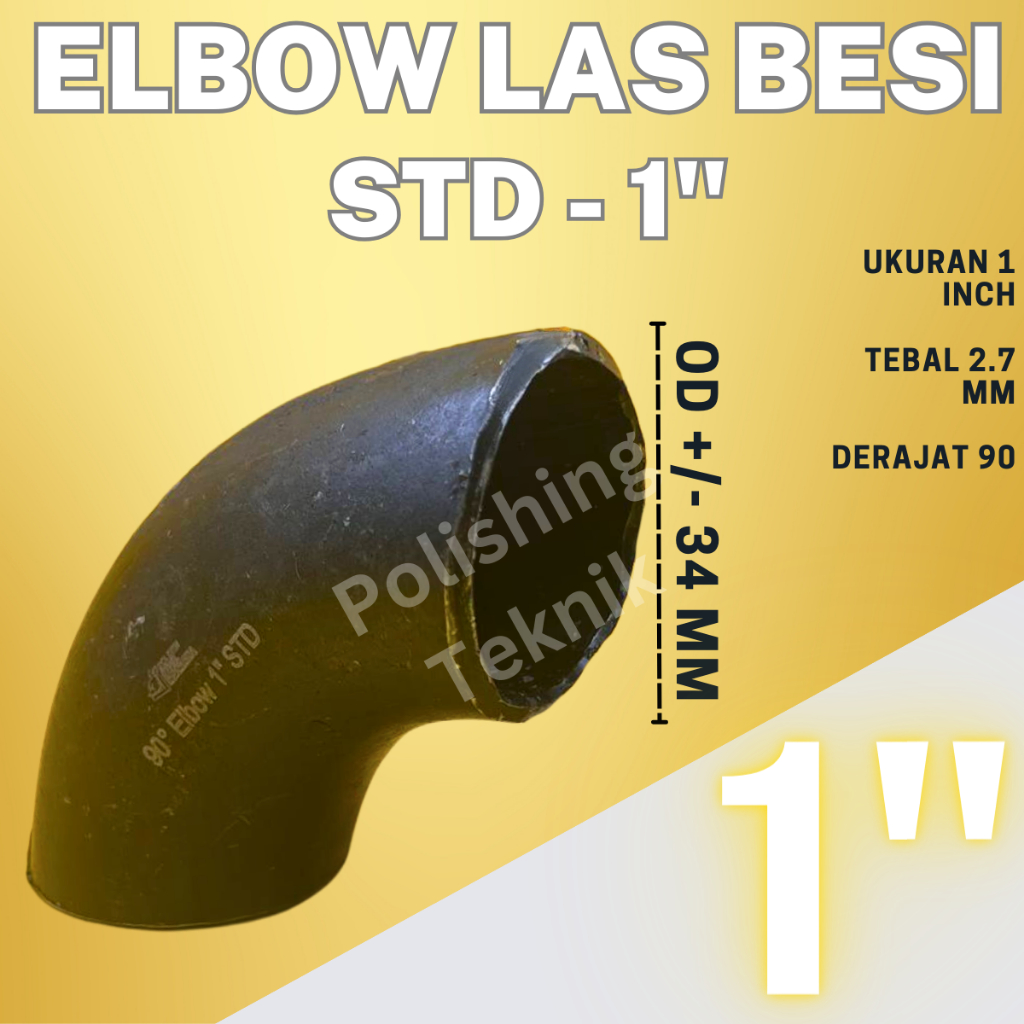 Jual Elbow Las Besi 1 Inch STD | Shopee Indonesia