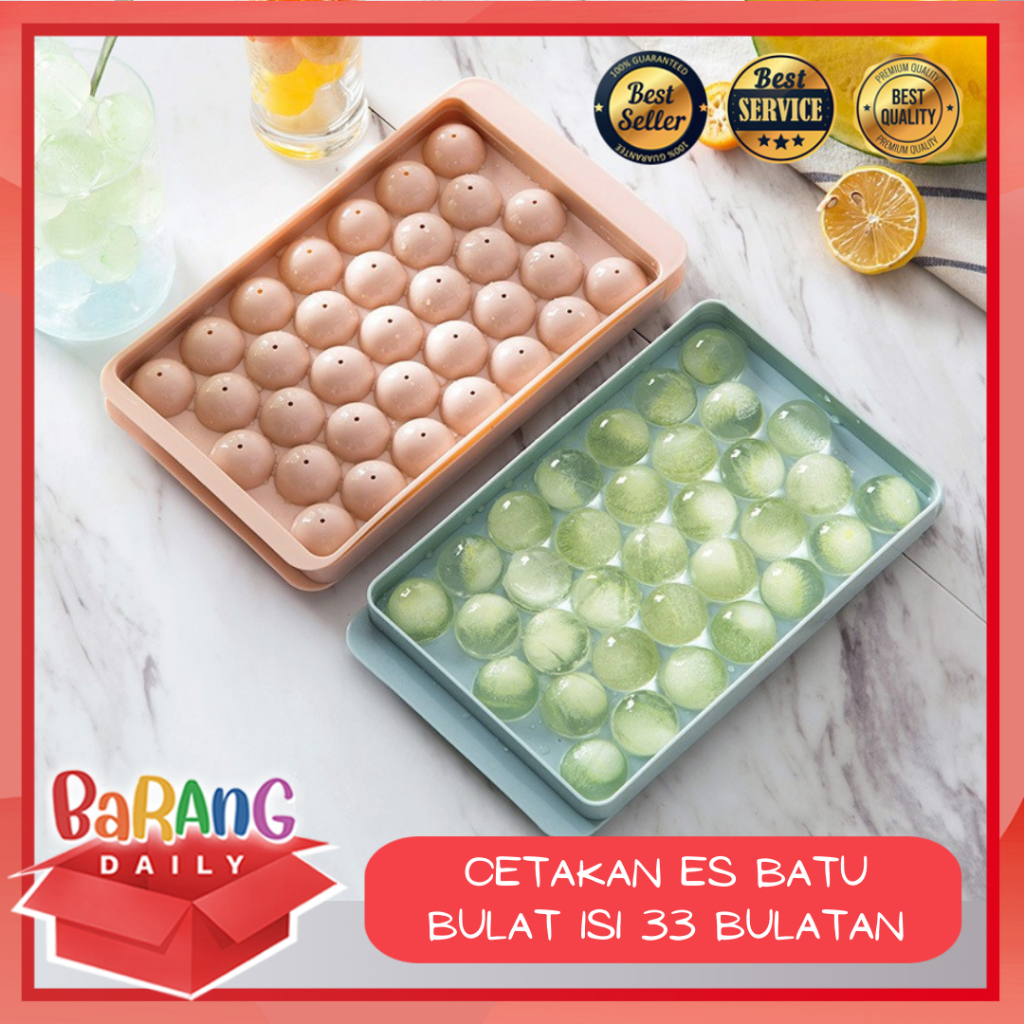 Jual CETAKAN JELLY BULAT ES BATU 33 LUBANG / CETAKAN ES BATU BULAT ...