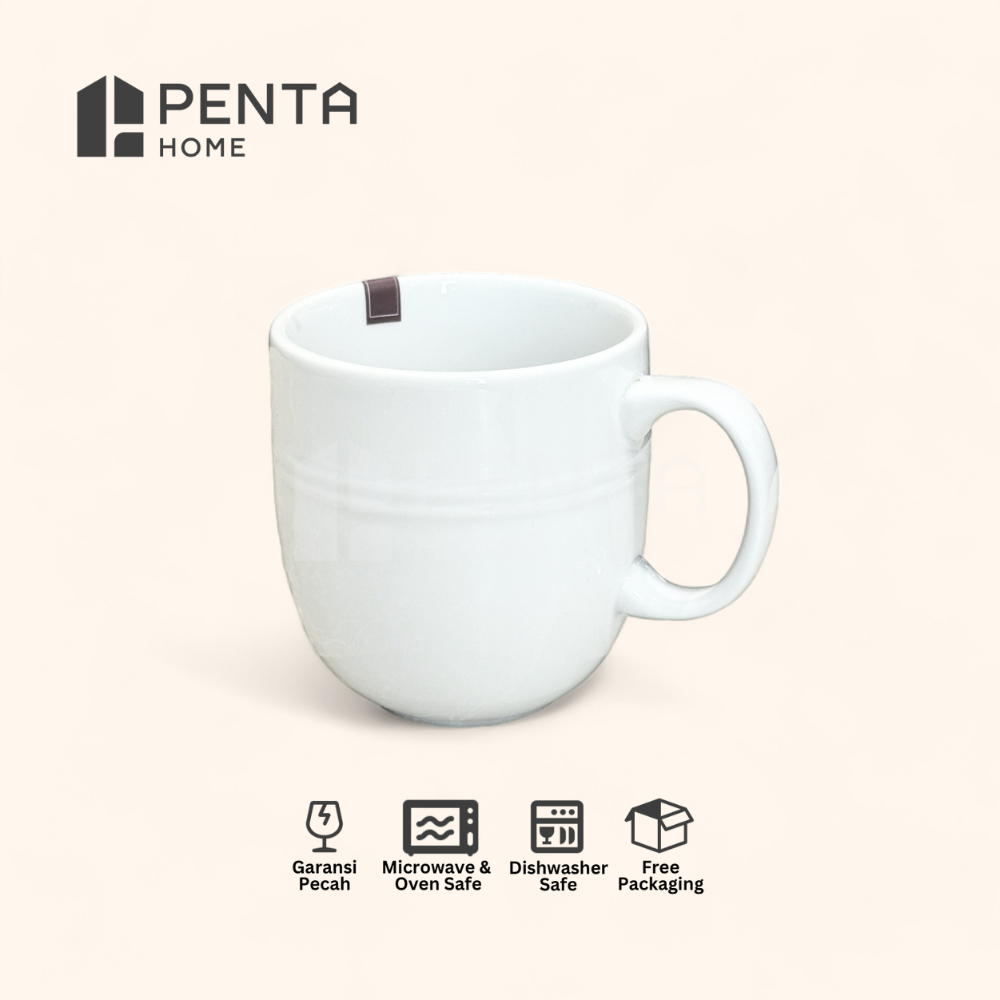Jual PENTA HOME Gelas Keramik Mug Glossy 300ml Java | Shopee Indonesia