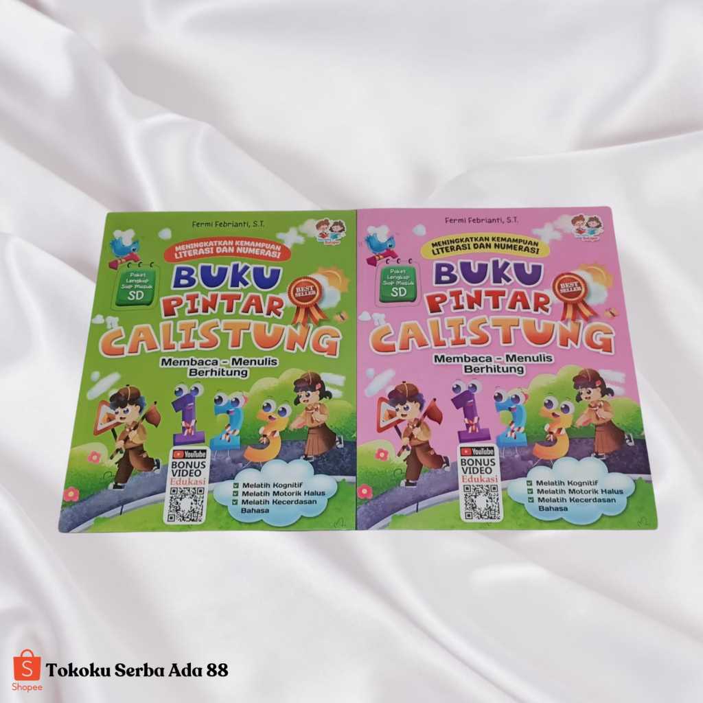 Jual Buku Pintar Calistung (Paket Lengkap Siap Masuk SD) Full Color ...