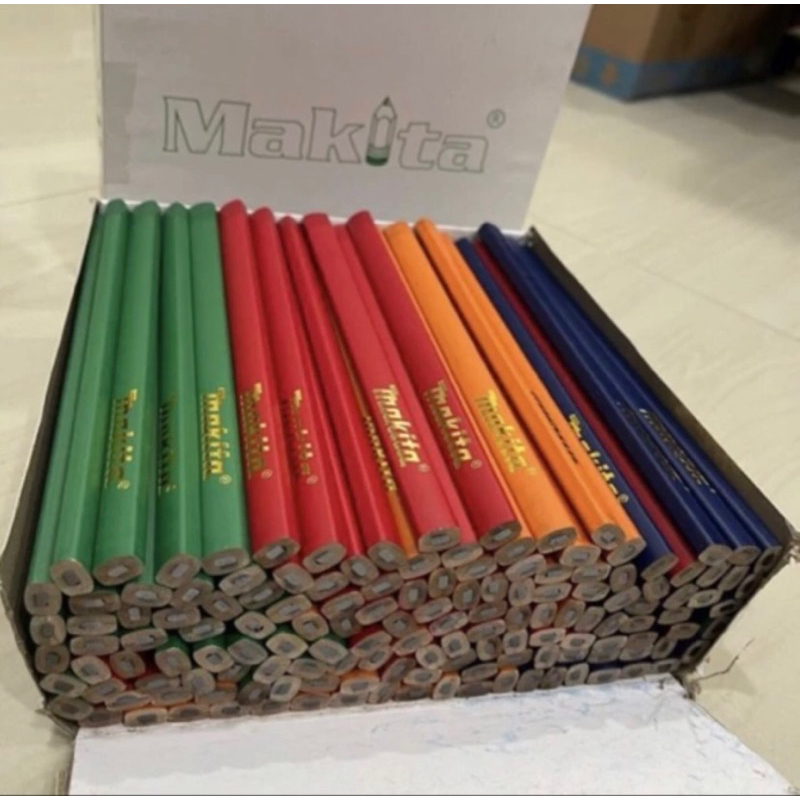 Jual MAKITA Pensil tukang makita carpenters pencil pinail kayu bangunan ...