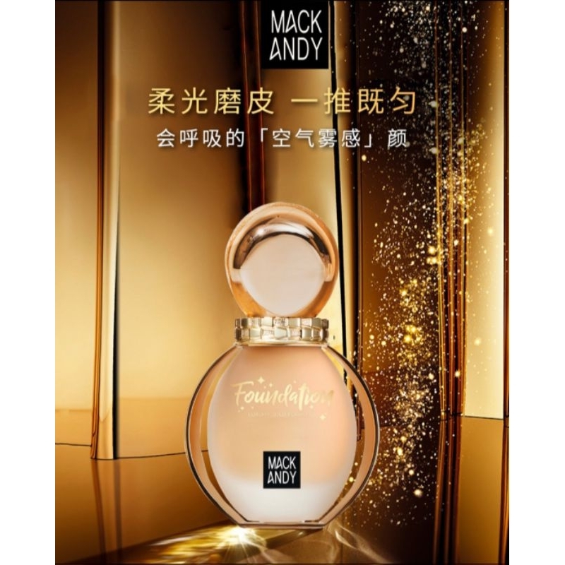 Jual Foundation Mack Andy - Foundation Waterproof - Penutup Bekas ...