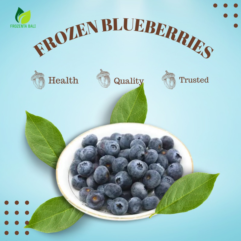 Jual IQF Blueberries / Blueberry Frozen 500g | Shopee Indonesia