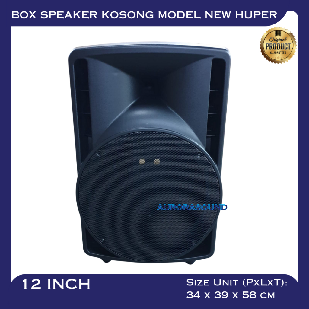 Jual BOX SPEAKER MODEL NEW HUPER 12 INCH 12IN 12" BOK KOSONG FIBER ...