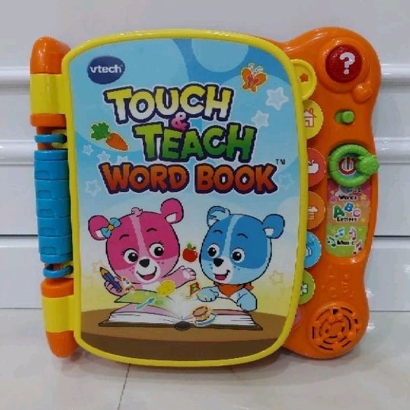 Jual VTECH TOUCH and TEACH WORD BOOK BUKU EDUKASI BUKAN 100 WORD PL ...