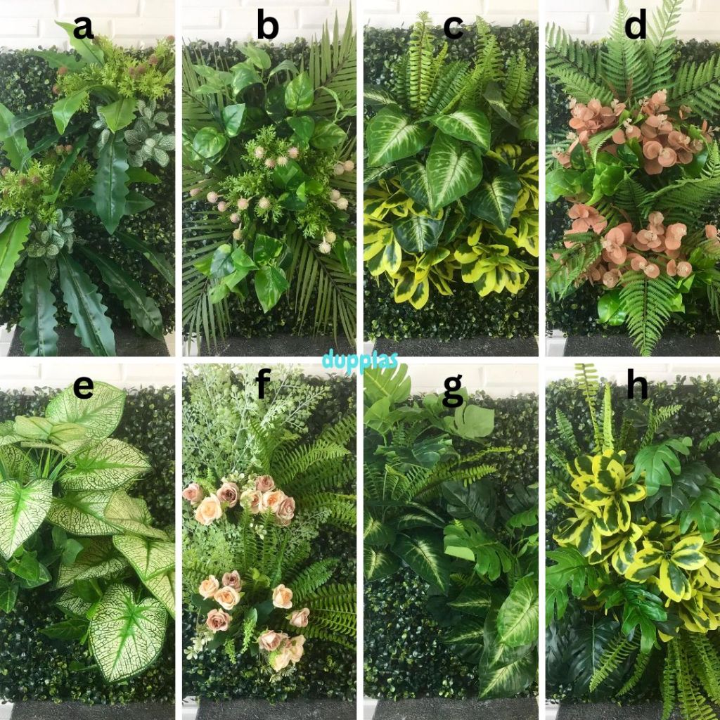 Jual Tanaman Artificial Vertical Garden Instant Plug and Play Aneka ...