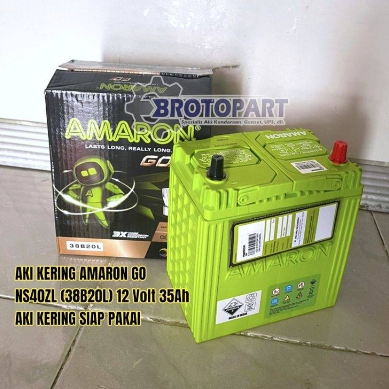 Jual Aki Mobil Toyota Calya, Avanza Veloz New, Raize Accu AMARON NS40ZL 35A | Shopee Indonesia