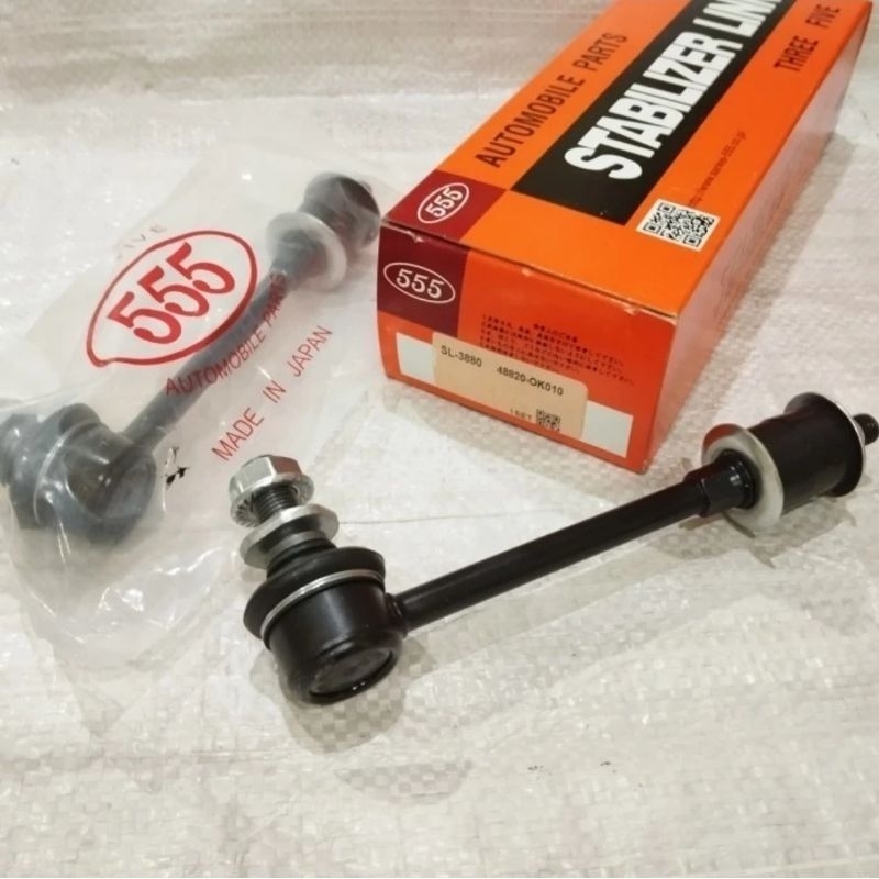 Jual Tierod Stabil Link Stabilizer Innova Hilux Vigo Merk 555 (Harga ...