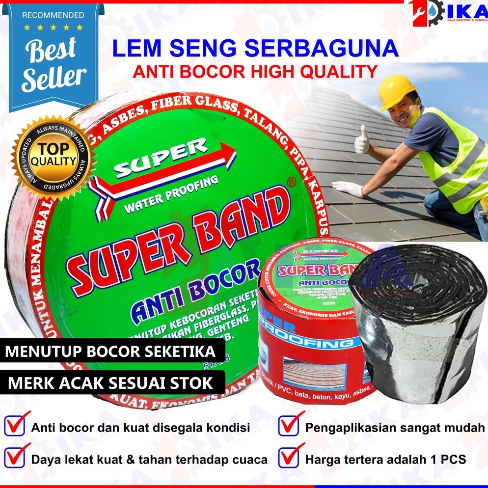 Jual Best product SENG SUPER BAND BESAR LEBAR 1METER LEM BOCOR ASBES ...